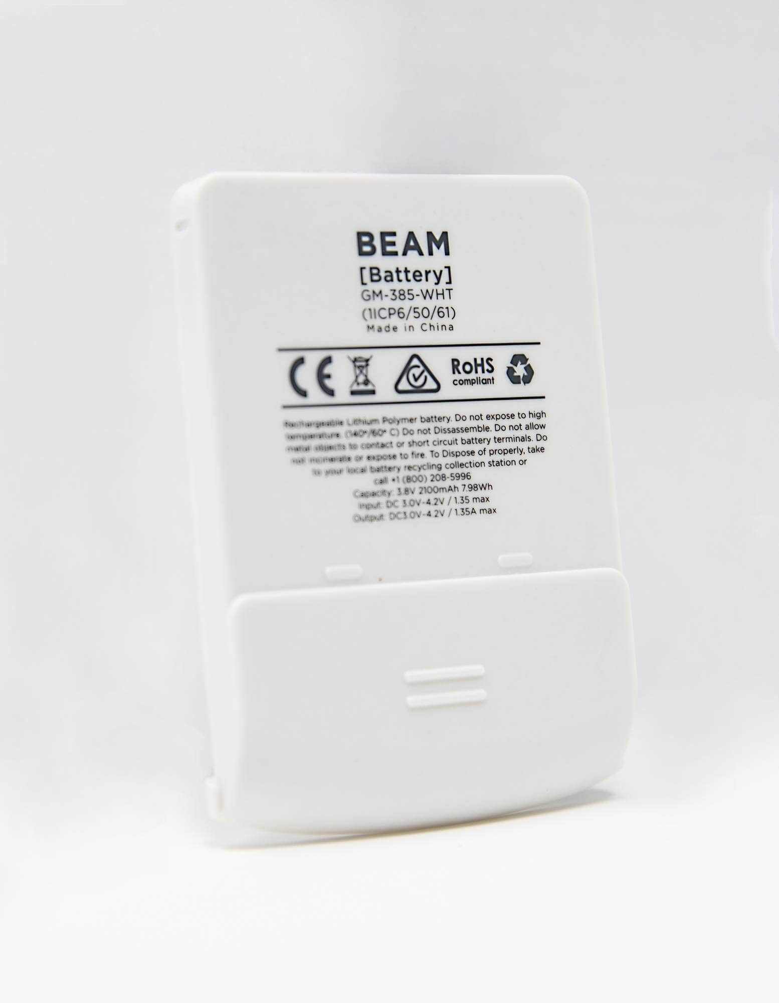 Beam Mobile Battery Pack (Ersatz-/Zusatz-Akku) | 2.100 mAh | Apple ...