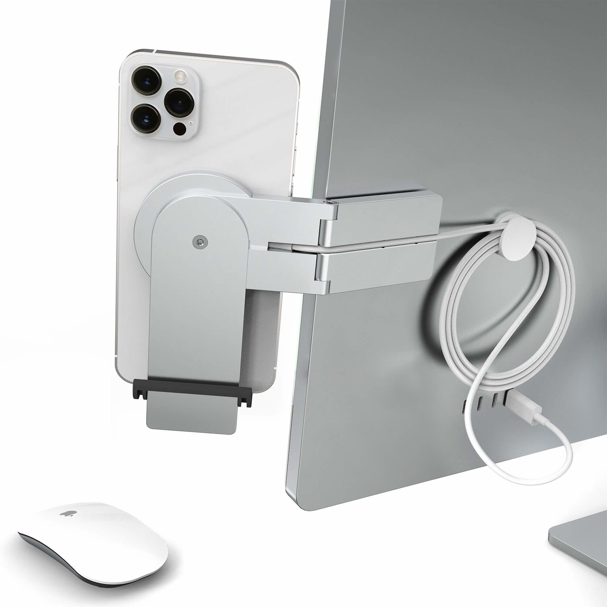 smart things PhoneBase Monitor Halterung & MagSafe Wireless Charger ...