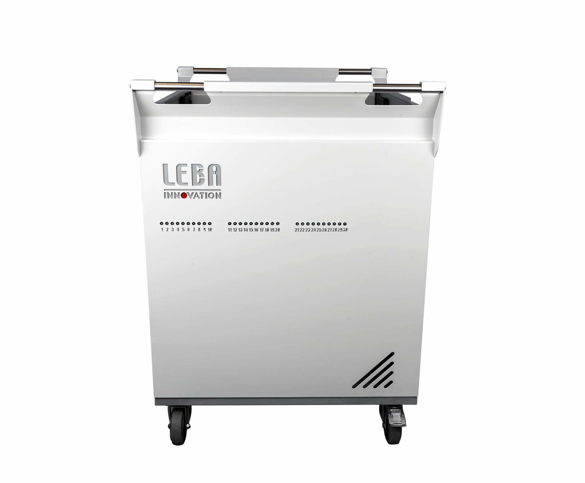 LEBA NoteCart TopFit 30 Laptop/Tablet Ladewagenschrank | USB-C / 100W ...